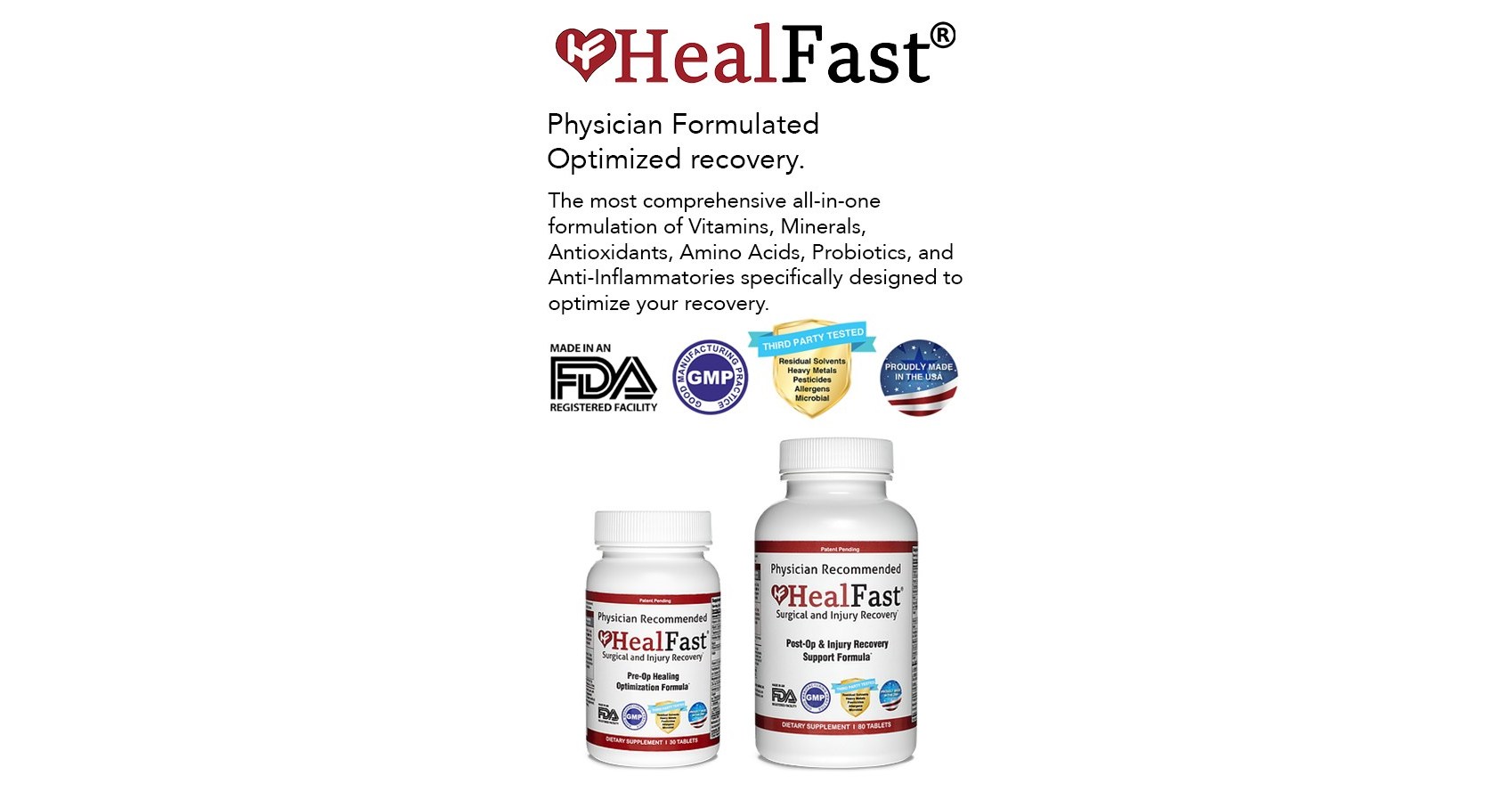 HealFast Uses Advanced Nutritional Science to Optimize Patient Healing ...