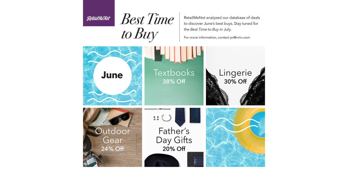 Kick Off a Summer of Savings - See June's Best Things to Buy