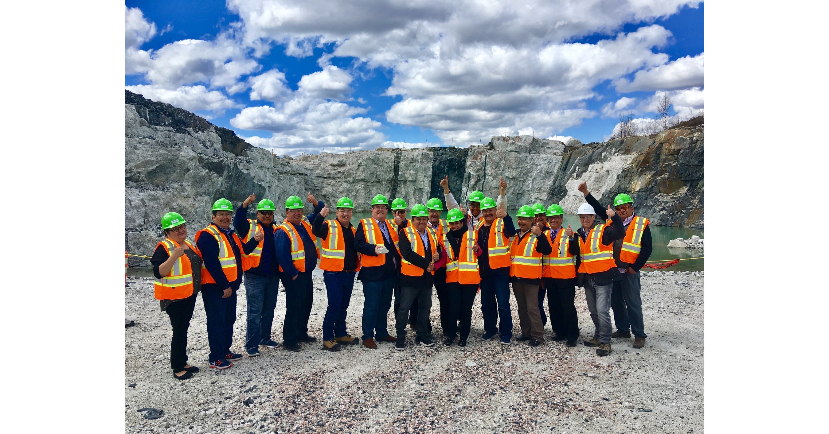 Visite de la mine Whabouchi de Nemaska Lithium - Investissement majeur ...