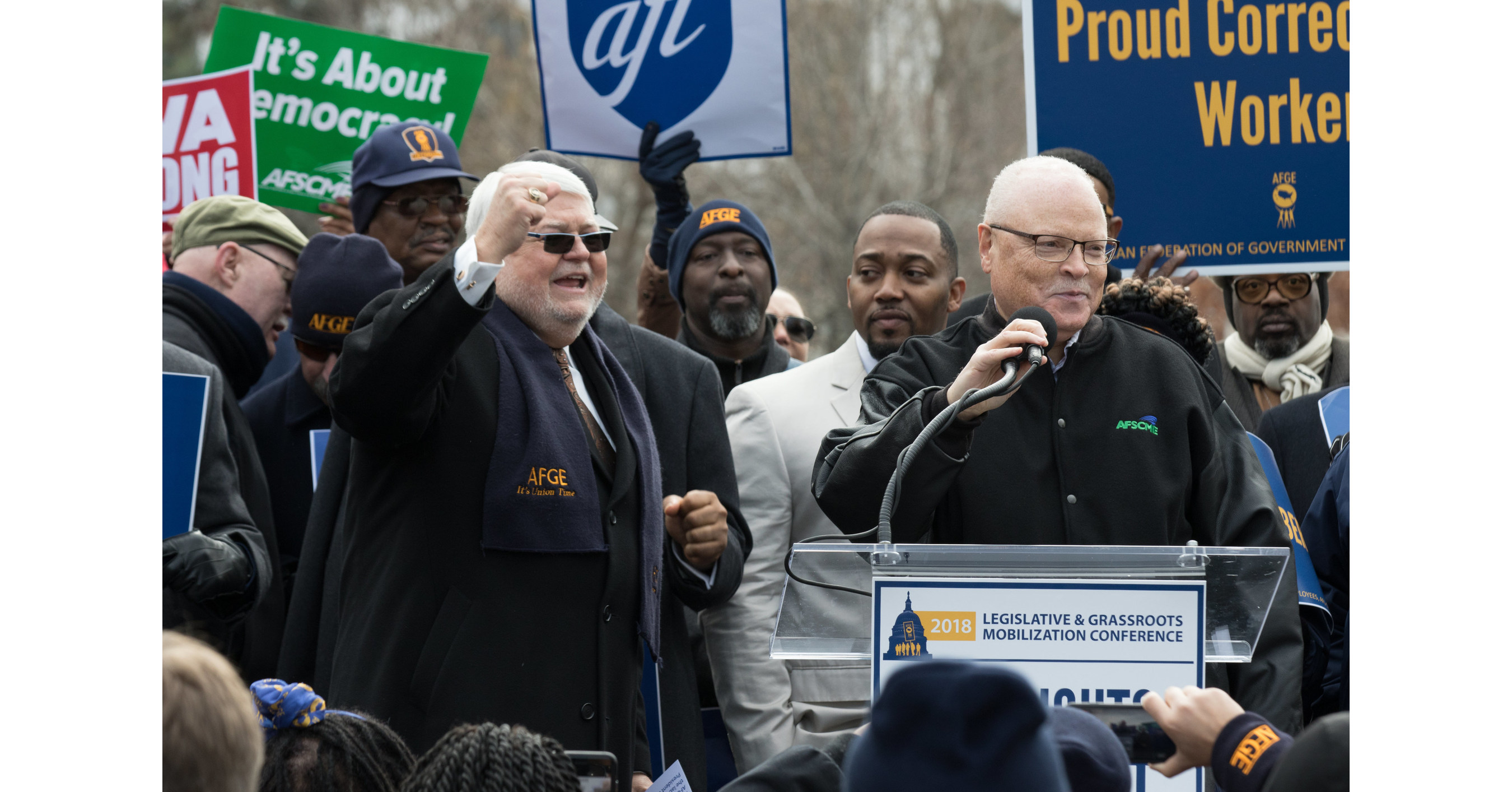AFGE welcomes AFSCME in fight against Trump executive orders