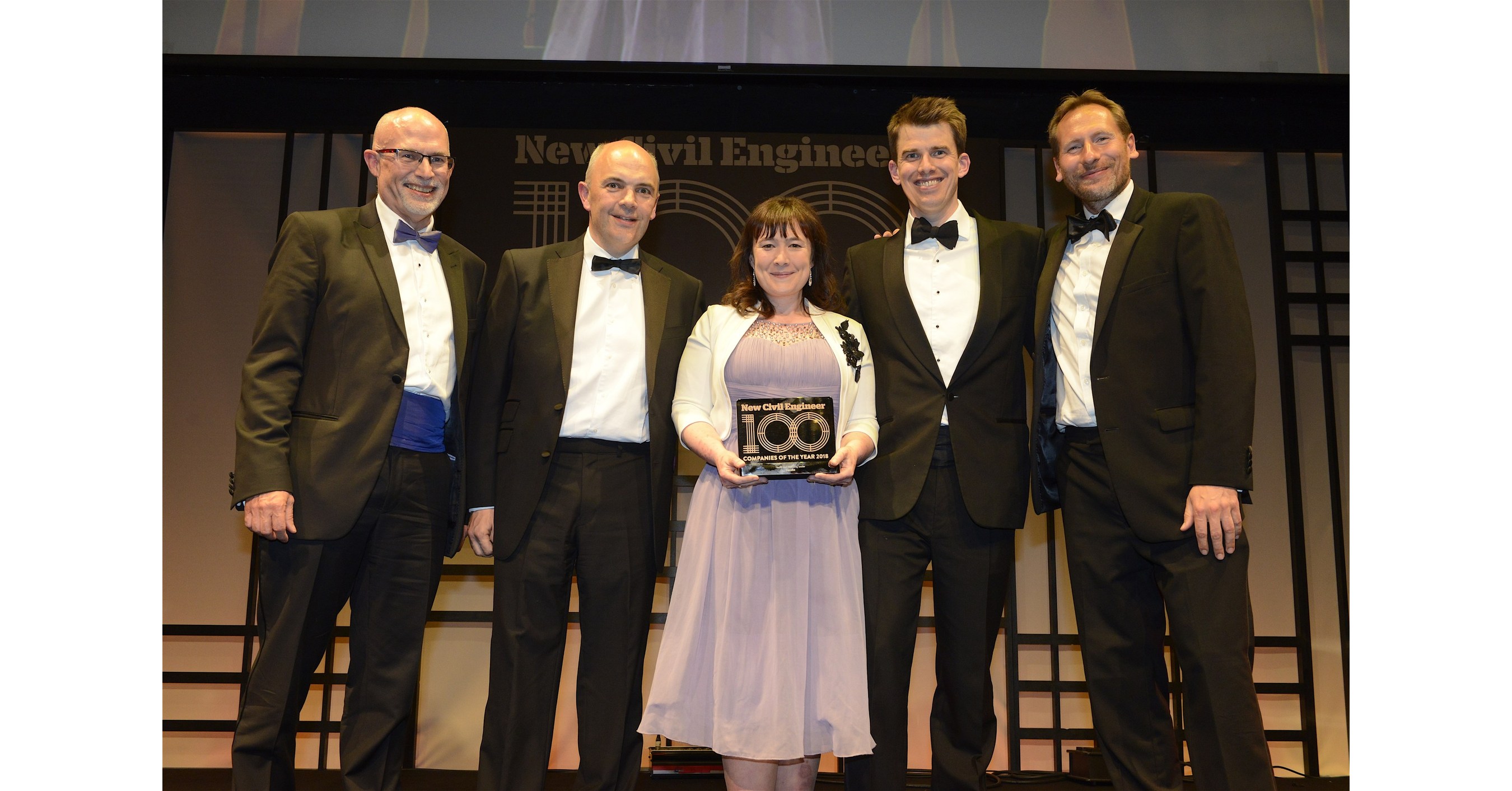 Jacobs Recognized at New Civil Engineer's 100 Companies of the Year Awards