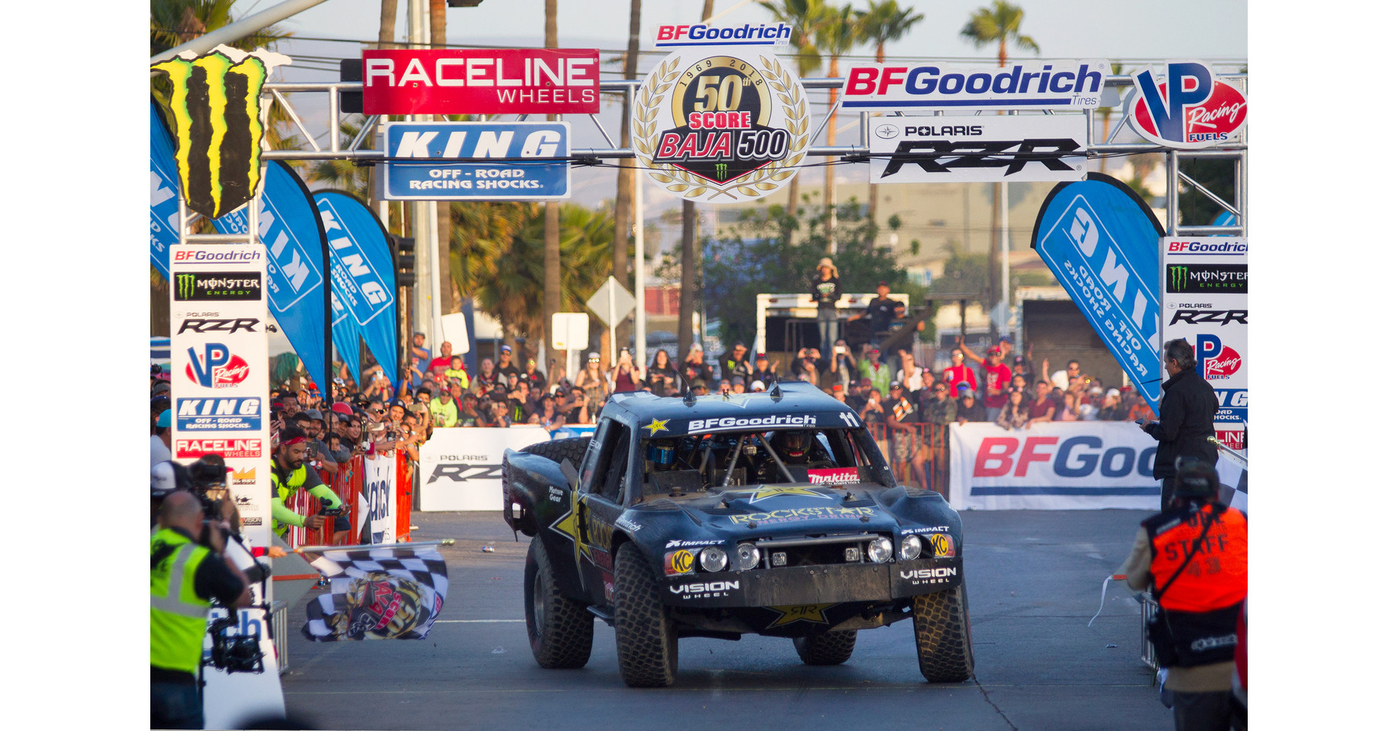 BFGoodrich Tires Dominate 50th SCORE Baja 500 with Big Trophy Truck Wins