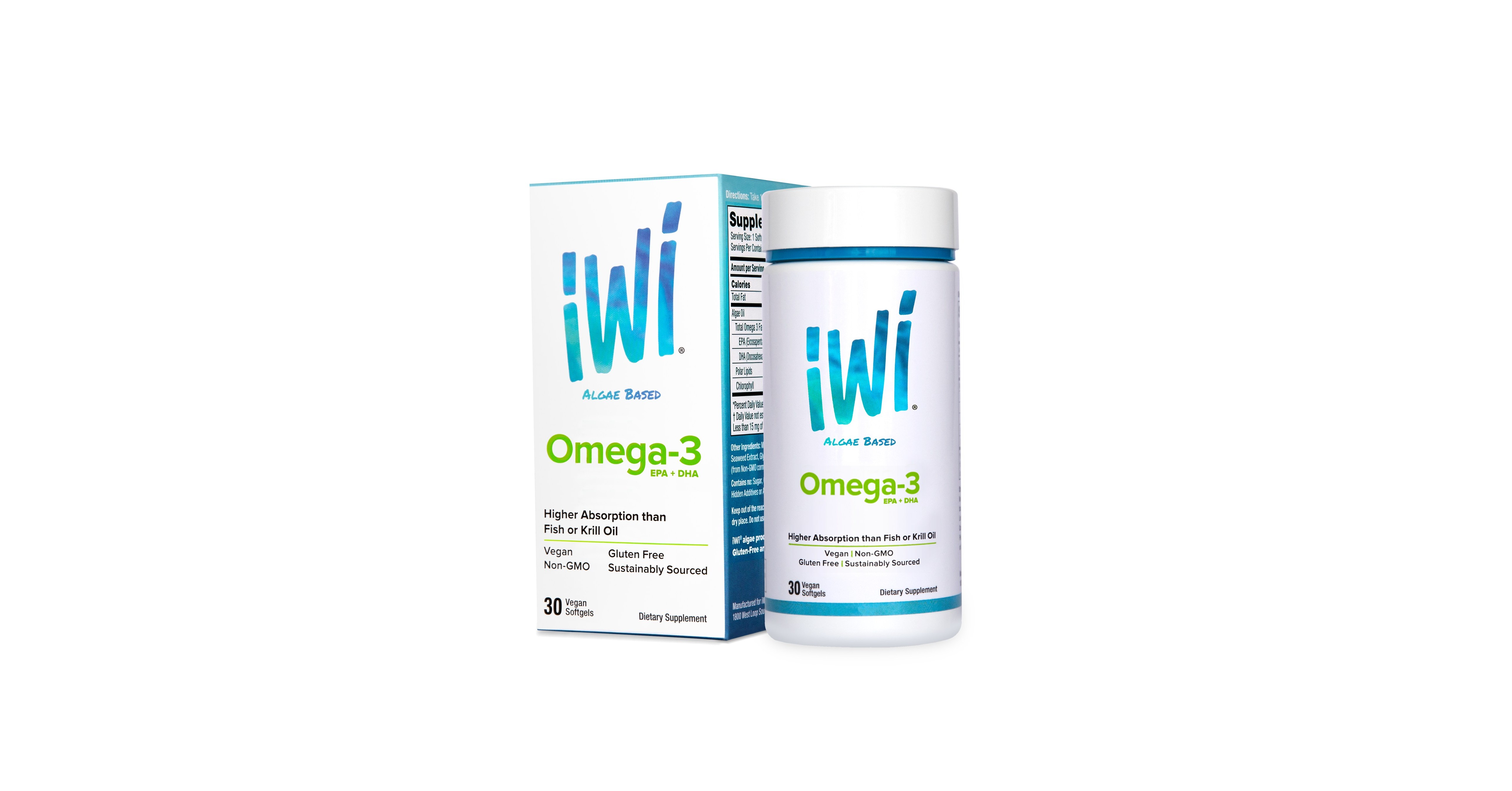 iWi® Launches Line of Omega-3s for Planet-based Nutrition