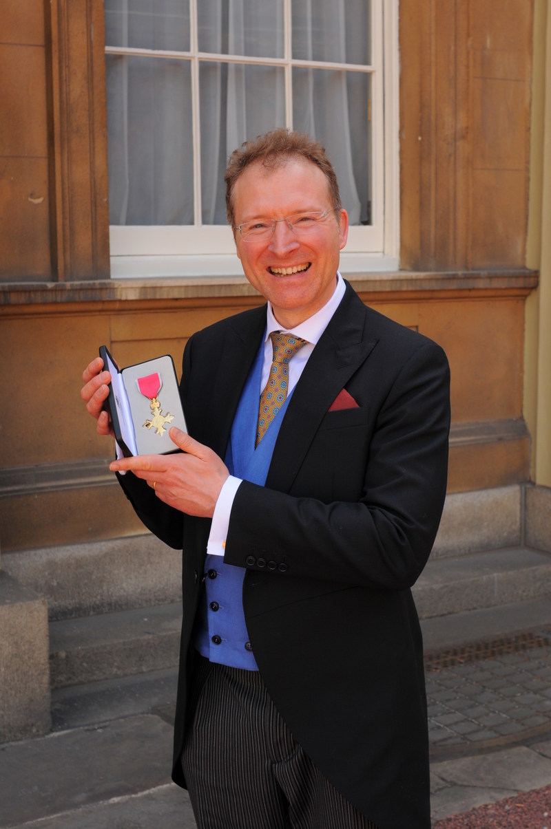 OBE Investiture of TIGA’s CEO Dr Richard Wilson Held at Buckingham Palace