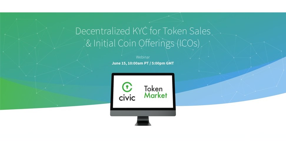 TokenMarket Joins Civic, Leading Blockchain Identity Technology ...