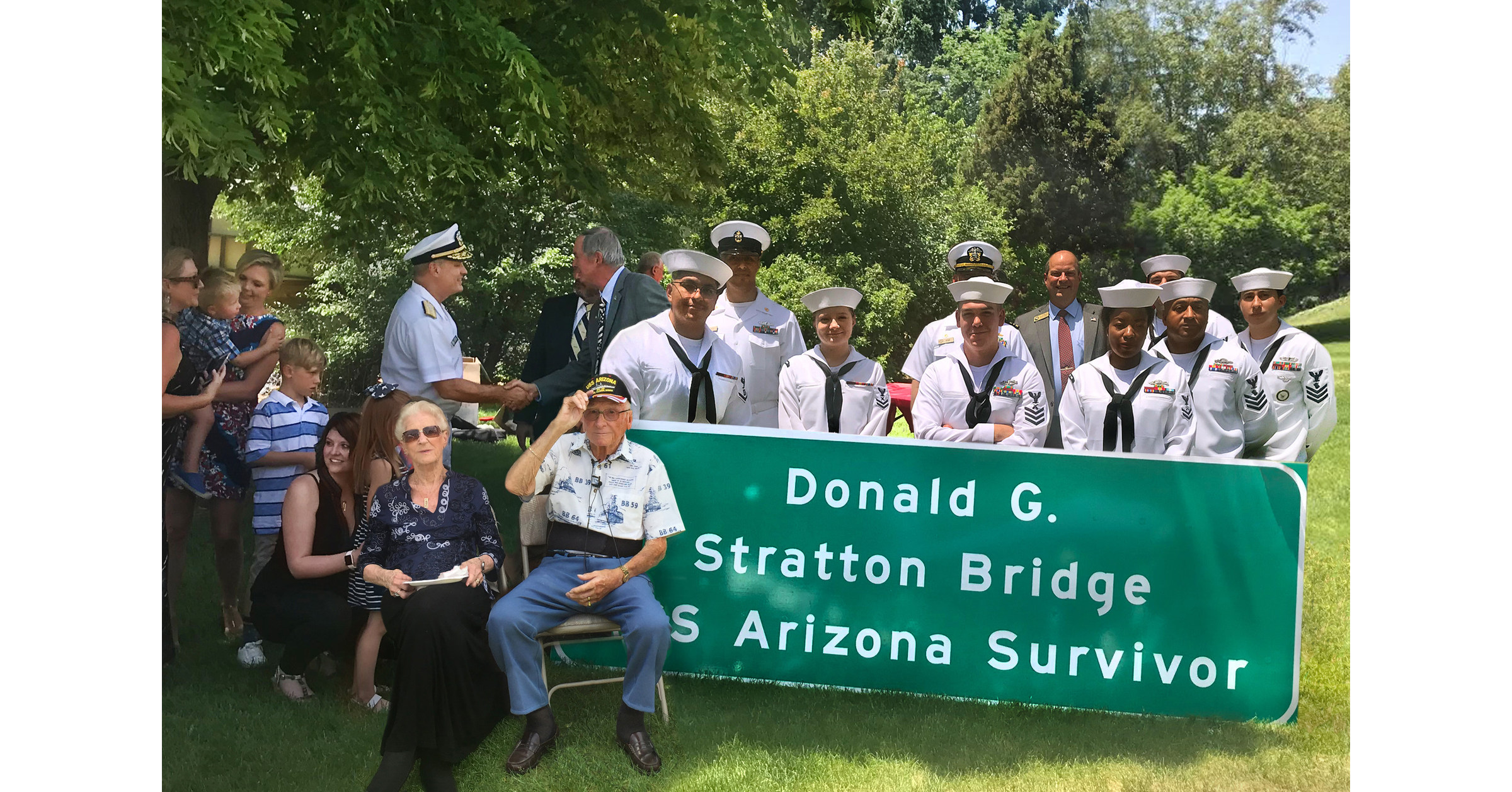 Pearl Harbor's USS Arizona Survivor Honored with Bridge Dedication