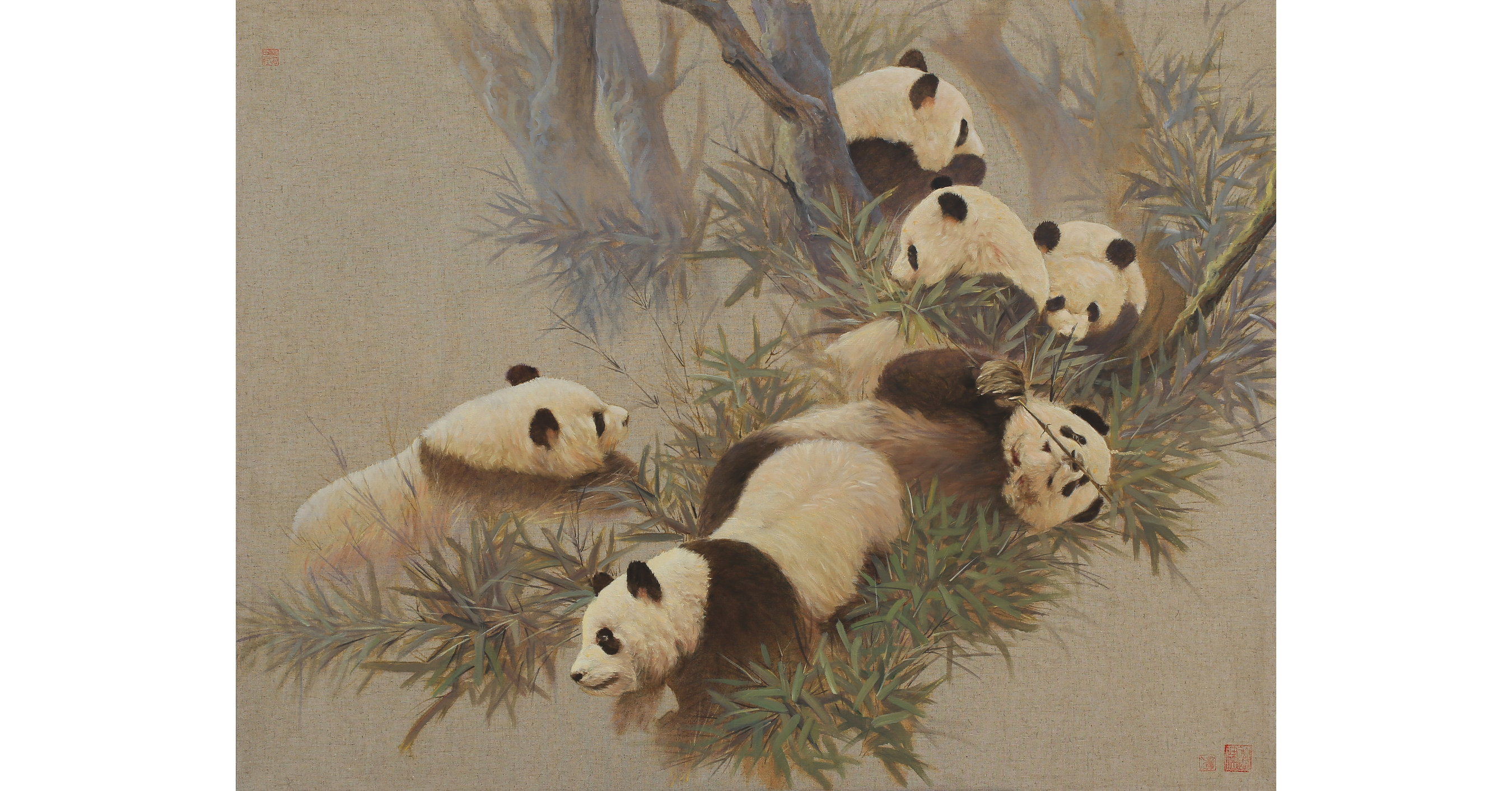 Renowned Chinese panda artist Bian Jian honored at the Asian American ...