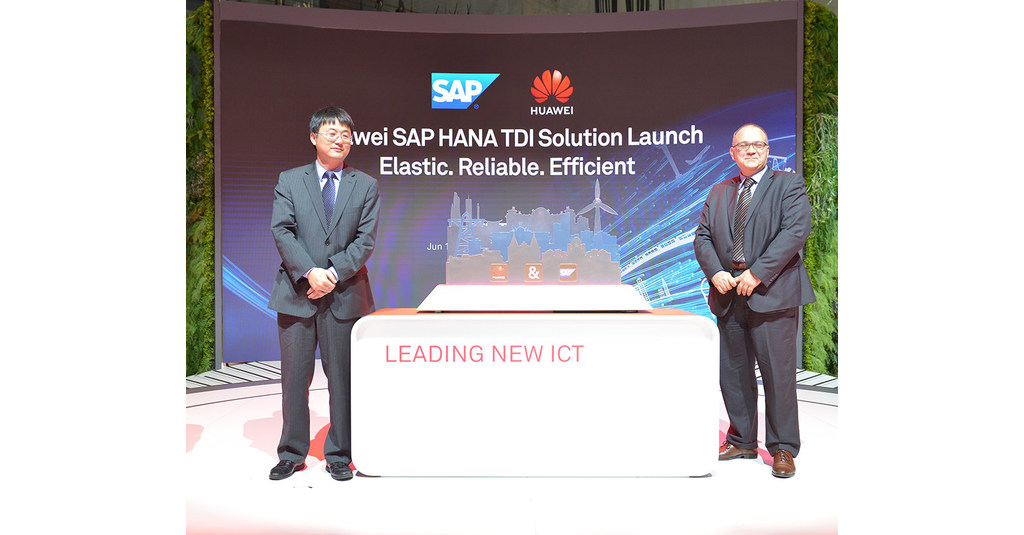 Huawei Releases the Highly Reliable, High-Performance SAP HANA TDI Solution