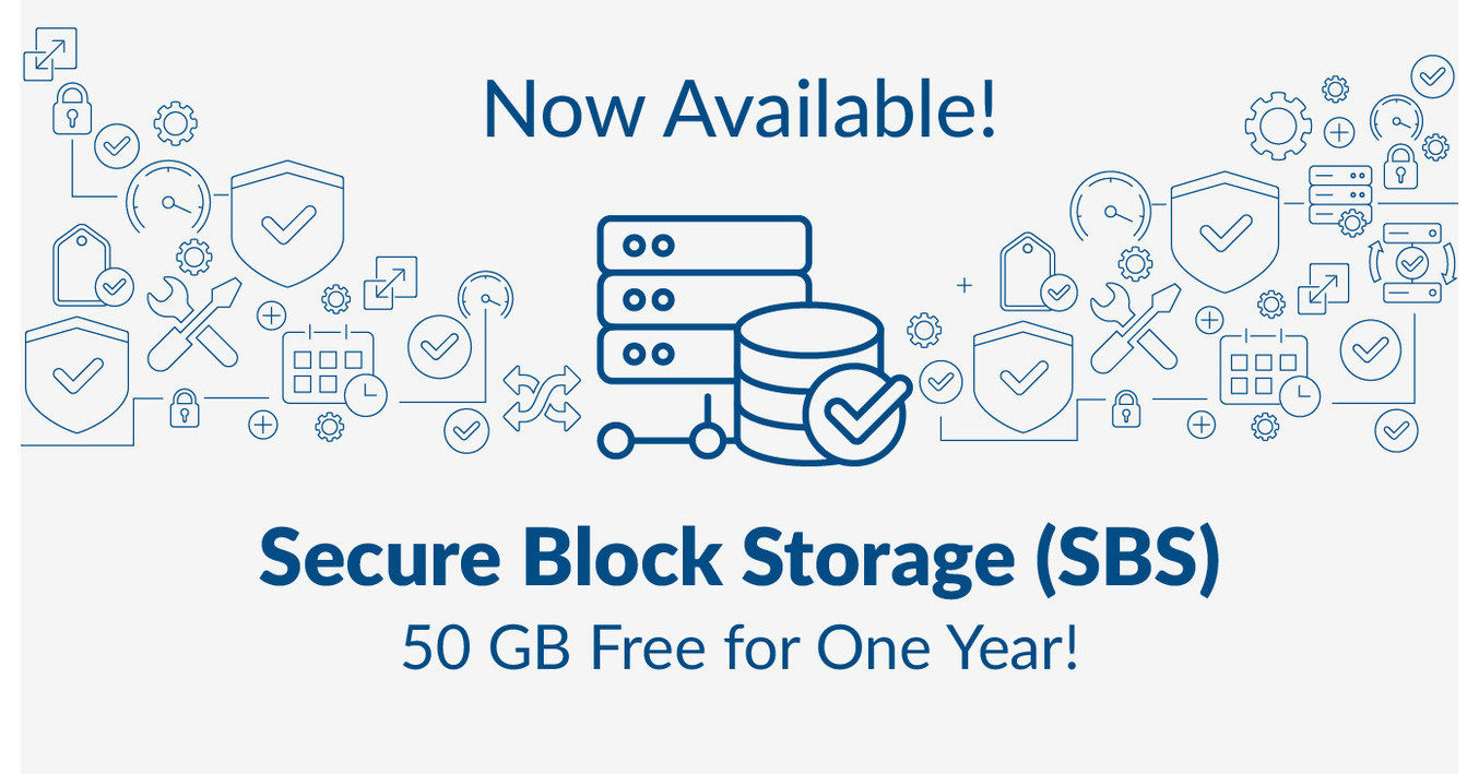 Atlantic.Net Releases Secure Block Storage (SBS) for its Cloud Servers