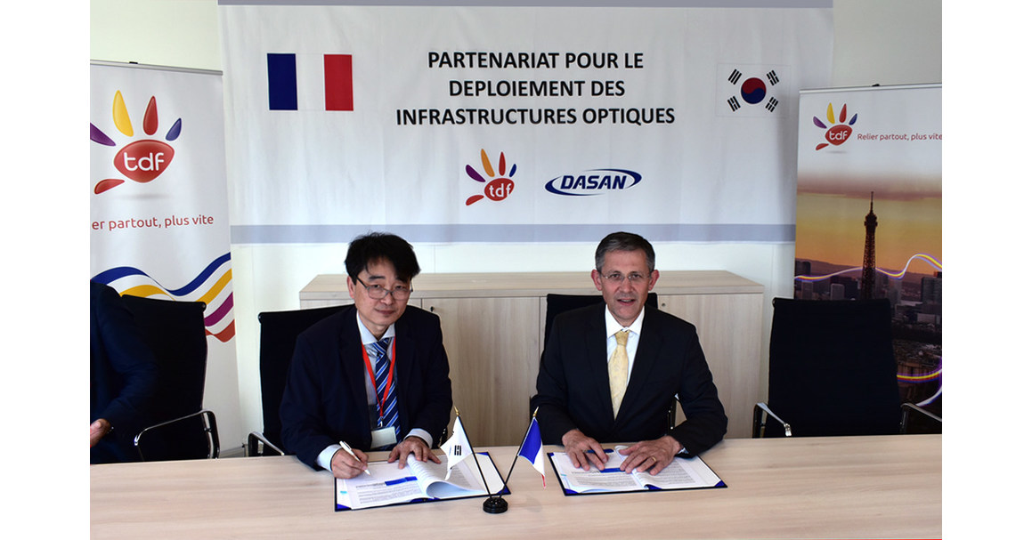 DASAN Networks signs a partnership agreement with TDF, operators of ...