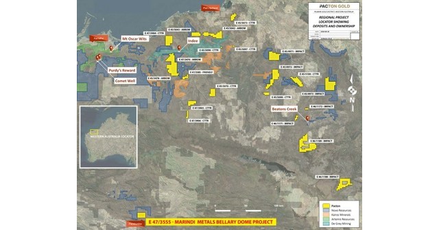 Pacton Gold to Acquire Highly Prospective Bellary Dome Project in ...
