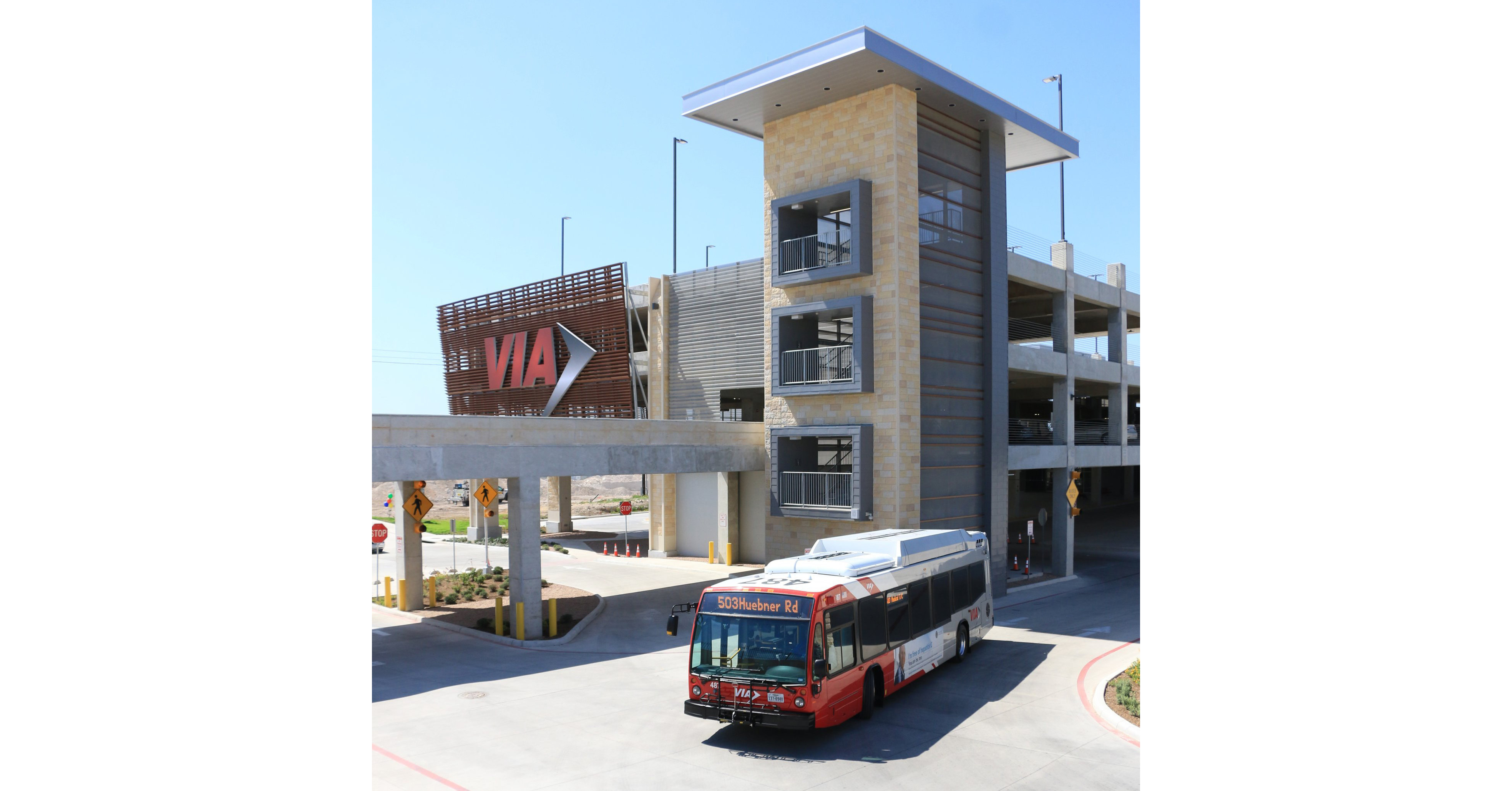 VIA Opens Newest Park & Ride Facility in Stone Oak