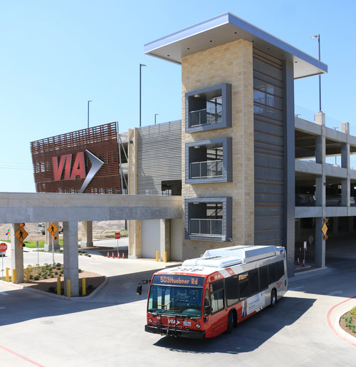 VIA Opens Newest Park & Ride Facility in Stone Oak