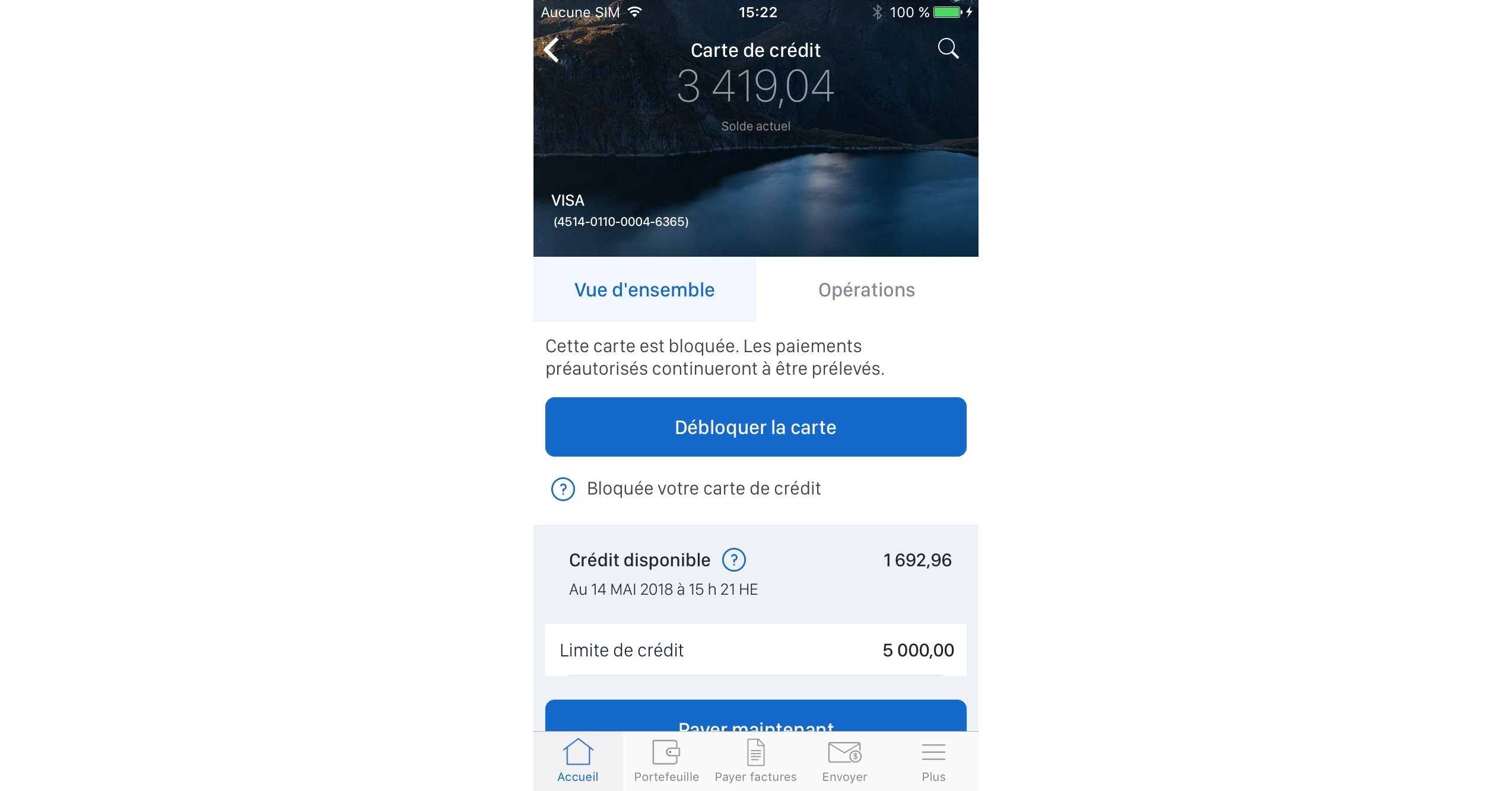 Avec l'appli Mobile RBC, les clients ont le contrôle de leurs cartes de ...