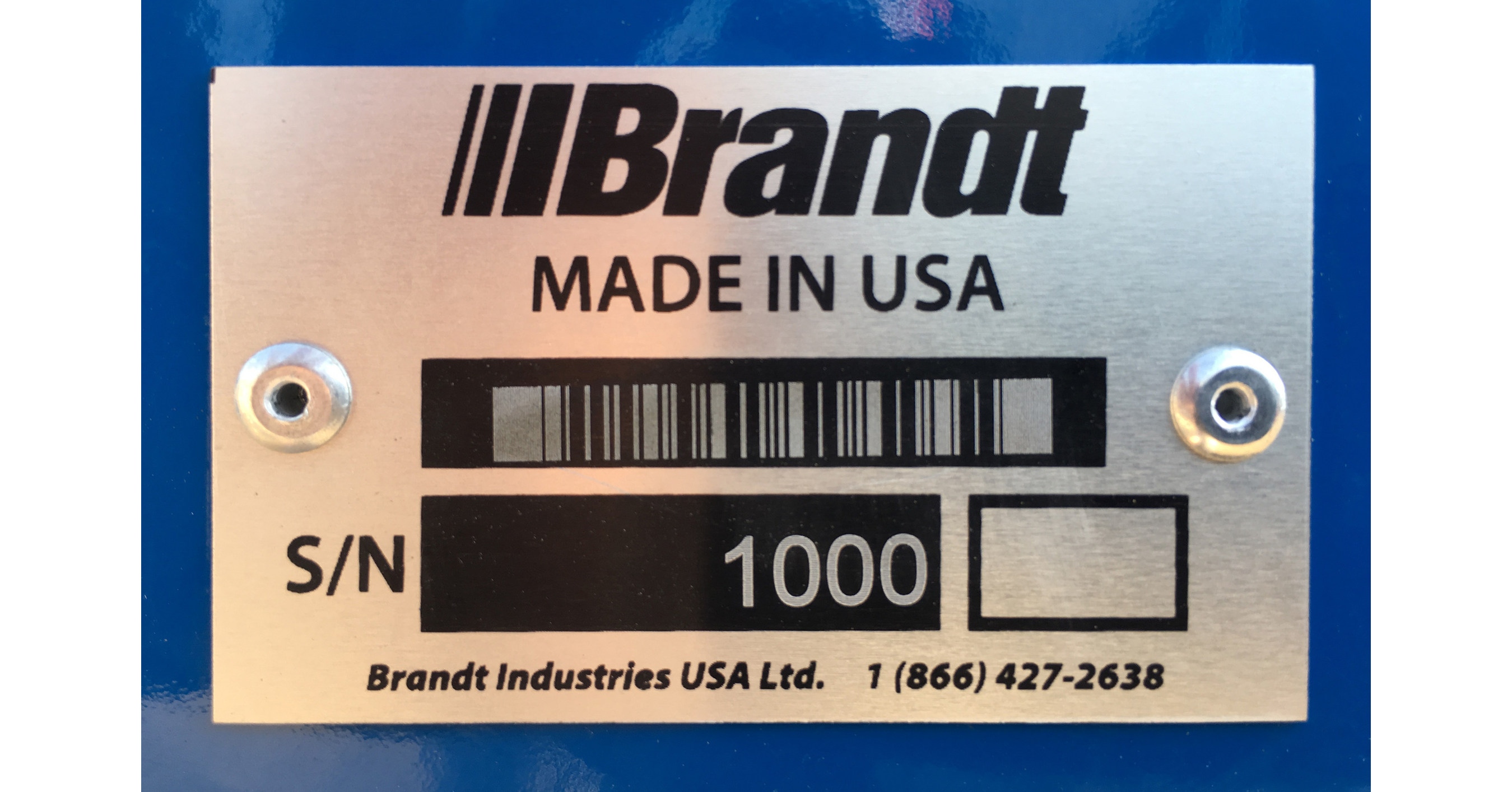 Brandt products now 'Made in the USA'!