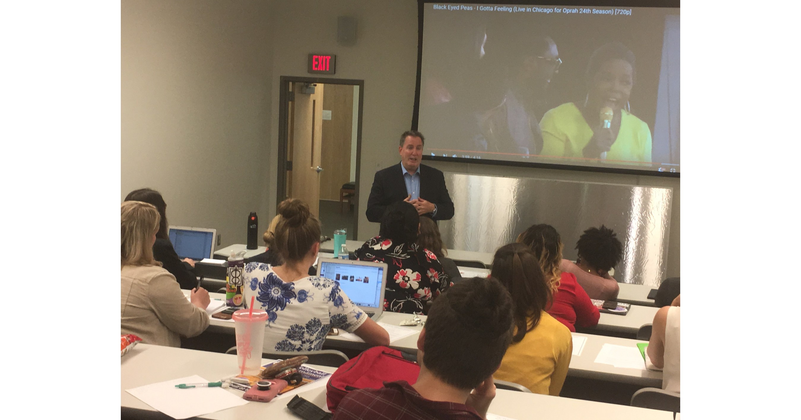 GCSEN Founder & President Professor Mike Caslin Delivers Lectures at ...