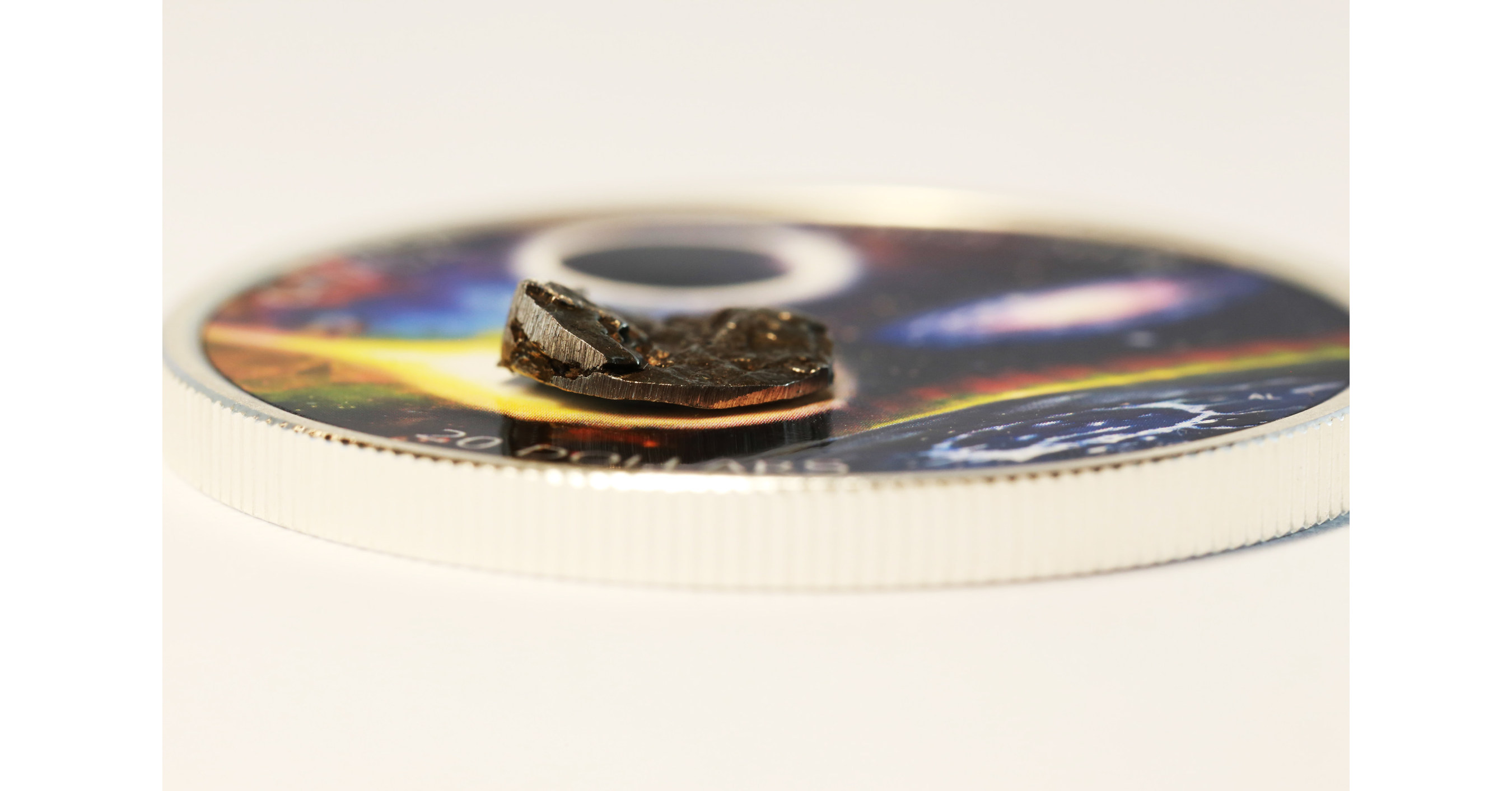 Real meteorite lands on Royal Canadian Mint collector coin