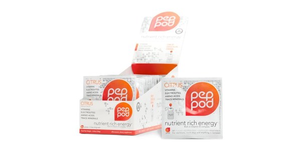PepPod's plant-based, effervescent energy tablets with 75-plus trace ...