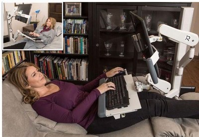 Rest-A-Desk Launches New Fully-Reclinable Computer Workstation