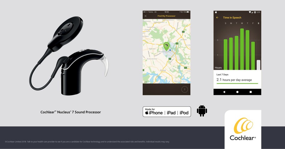 Cochlear brings leading hearing technology to Android smartphone users