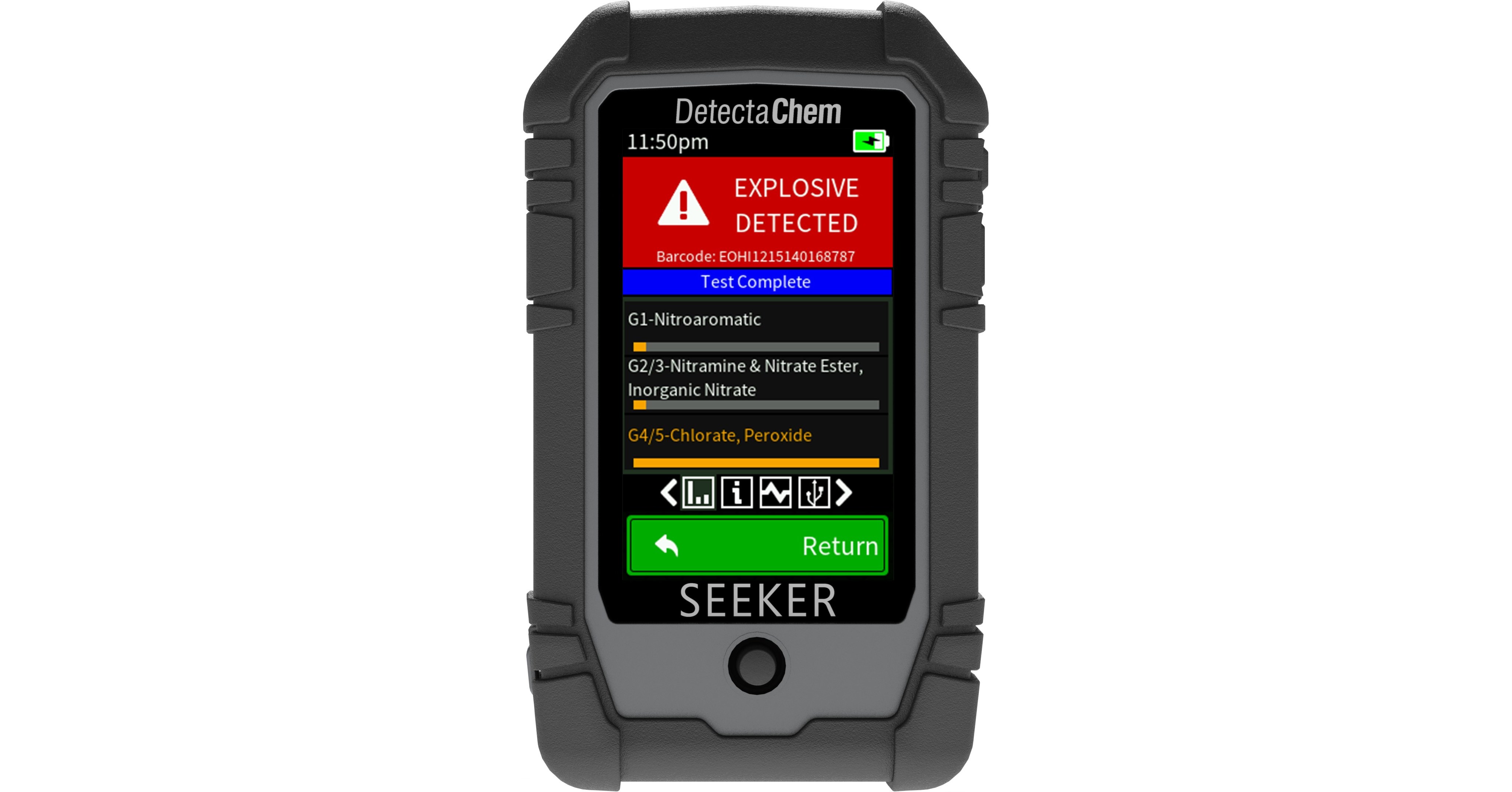 DetectaChem Awarded Navy Next Gen Handheld Explosive Detector Contract