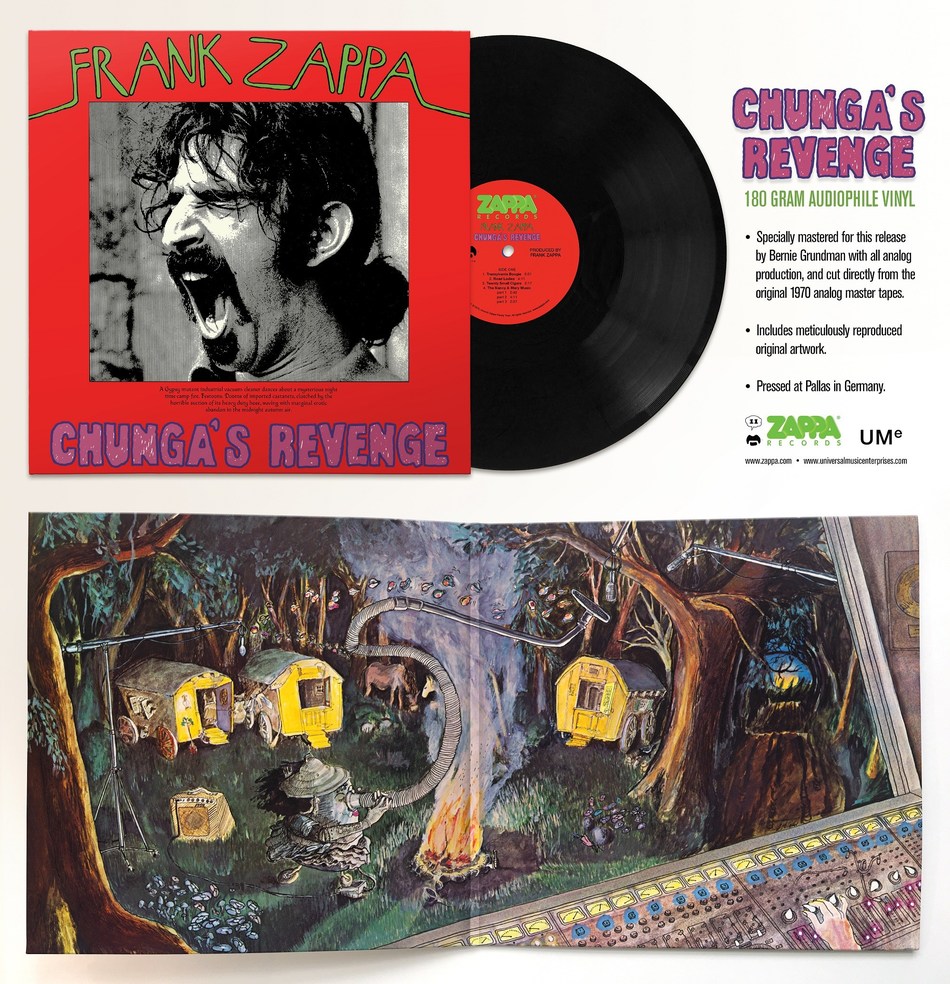 Frank Zappa's 'Chunga's Revenge' Returns To Vinyl For First Time In ...