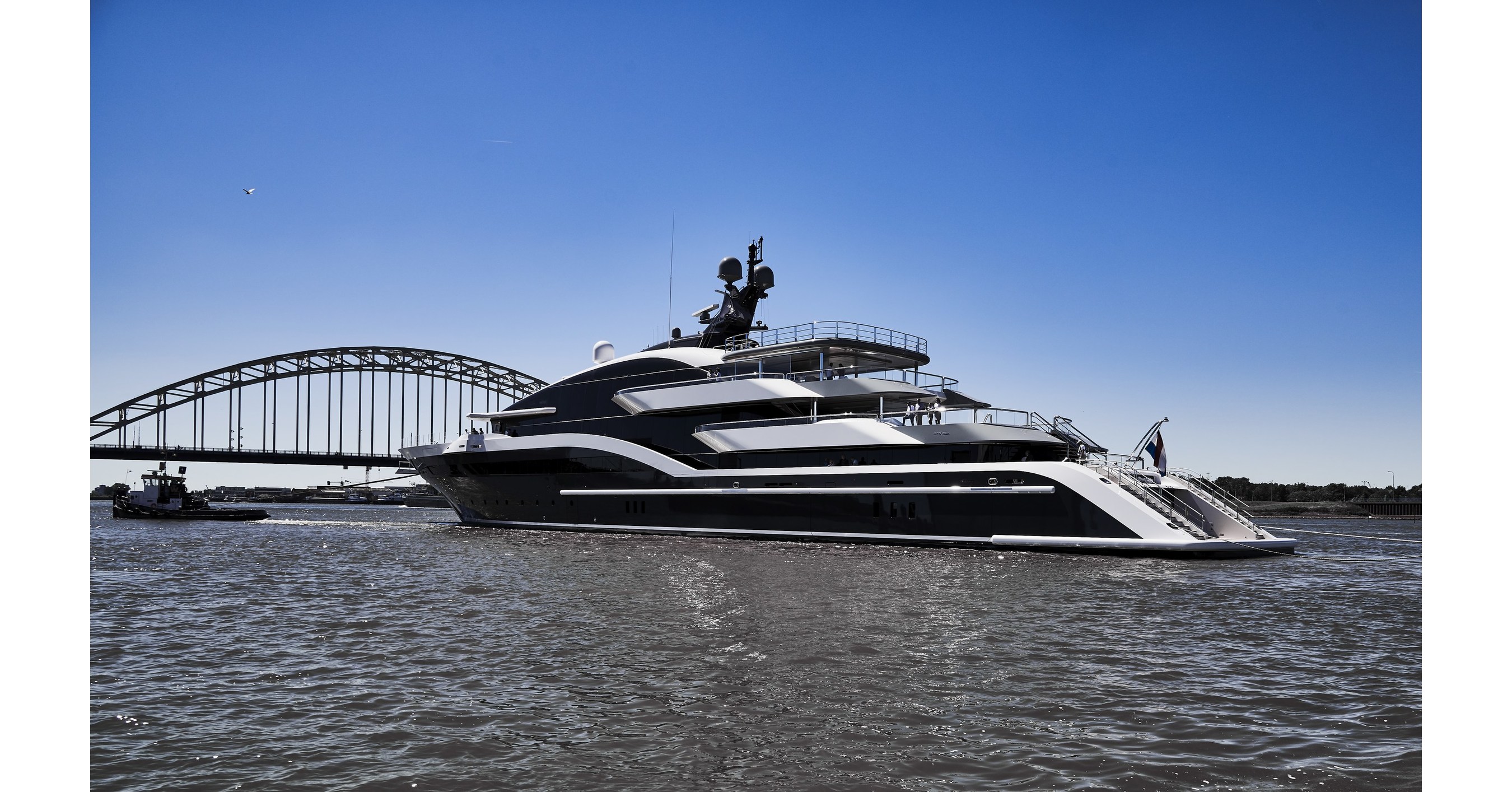 Oceanco Delivers 90m (295ft) Superyacht Y717 (Project Shark)
