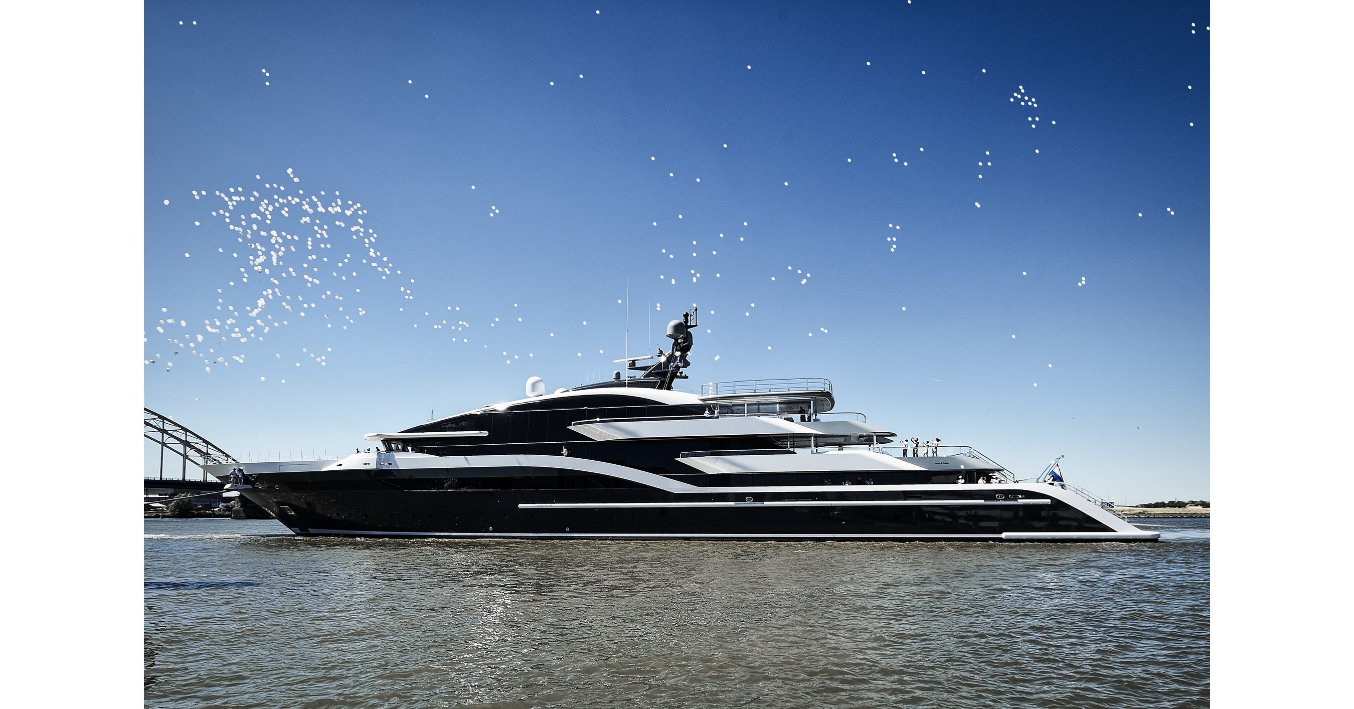 Oceanco Delivers 90m (295ft) Superyacht Y717 (Project Shark)