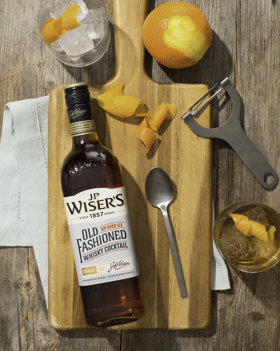 J.P. Wiser's launches ready-to-serve Old Fashioned Whisky Cocktail