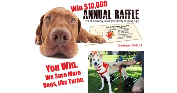 Win $10,000 With The Annual Raffle Benefitting The Little Red Dog, Inc ...