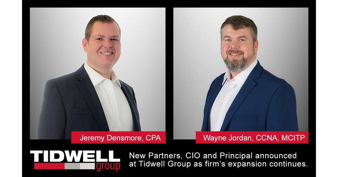 New Partners, CIO and Principal announced at Tidwell Group as firm's ...