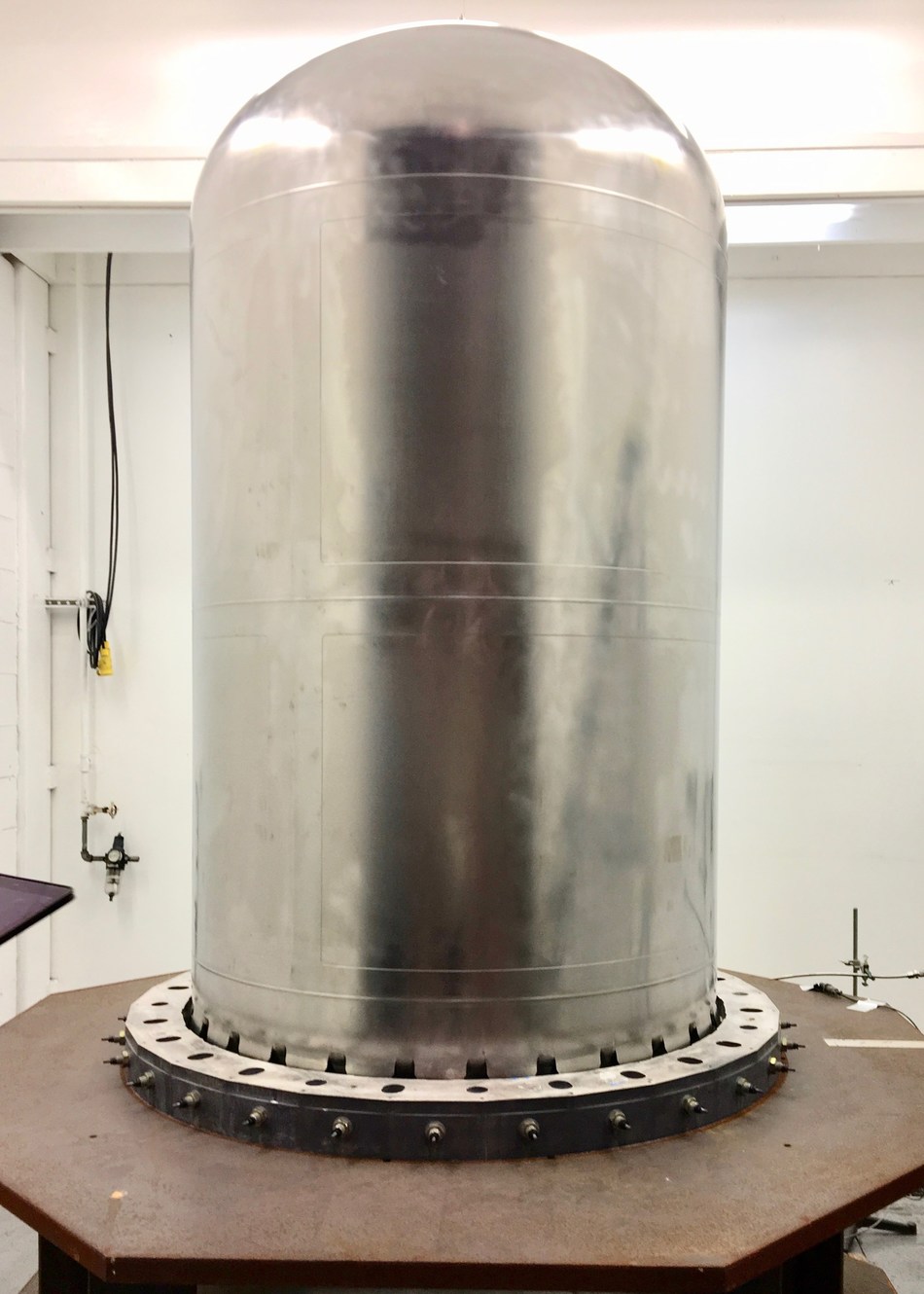 Giant Satellite Fuel Tank Sets New Record for 3-D Printed Space Parts