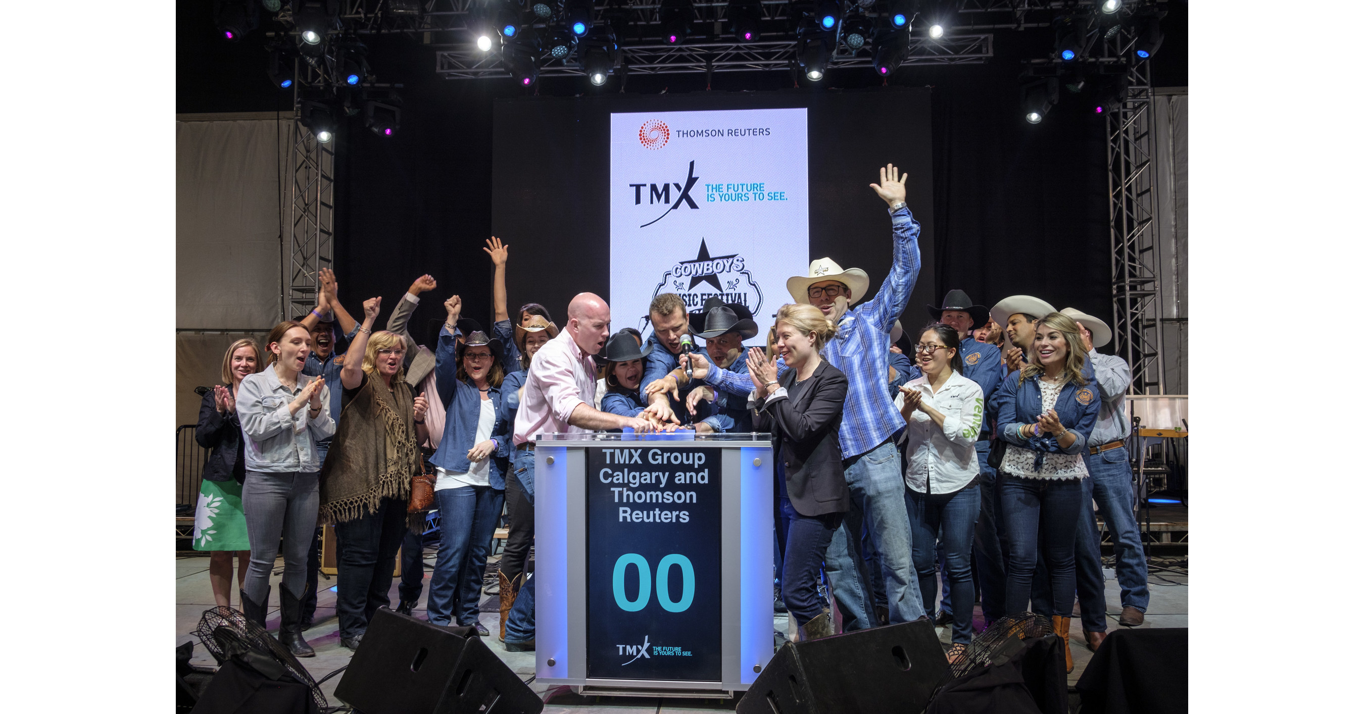 TMX Group Calgary and Thomson Reuters Close the Market