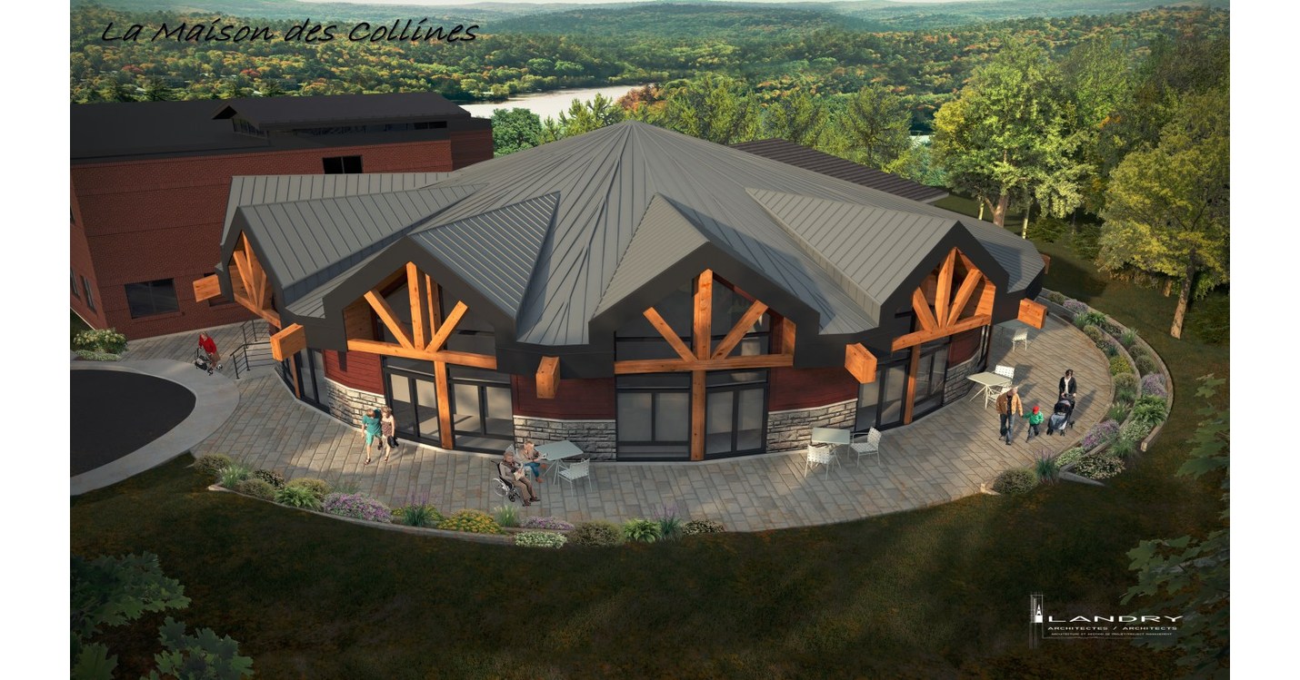 Les travaux de construction de la Maison des Collines sont lancés