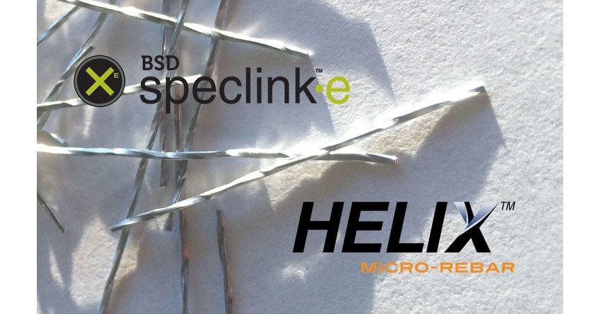 Helix™ Micro-Rebar now available in BSD SpecLink-E