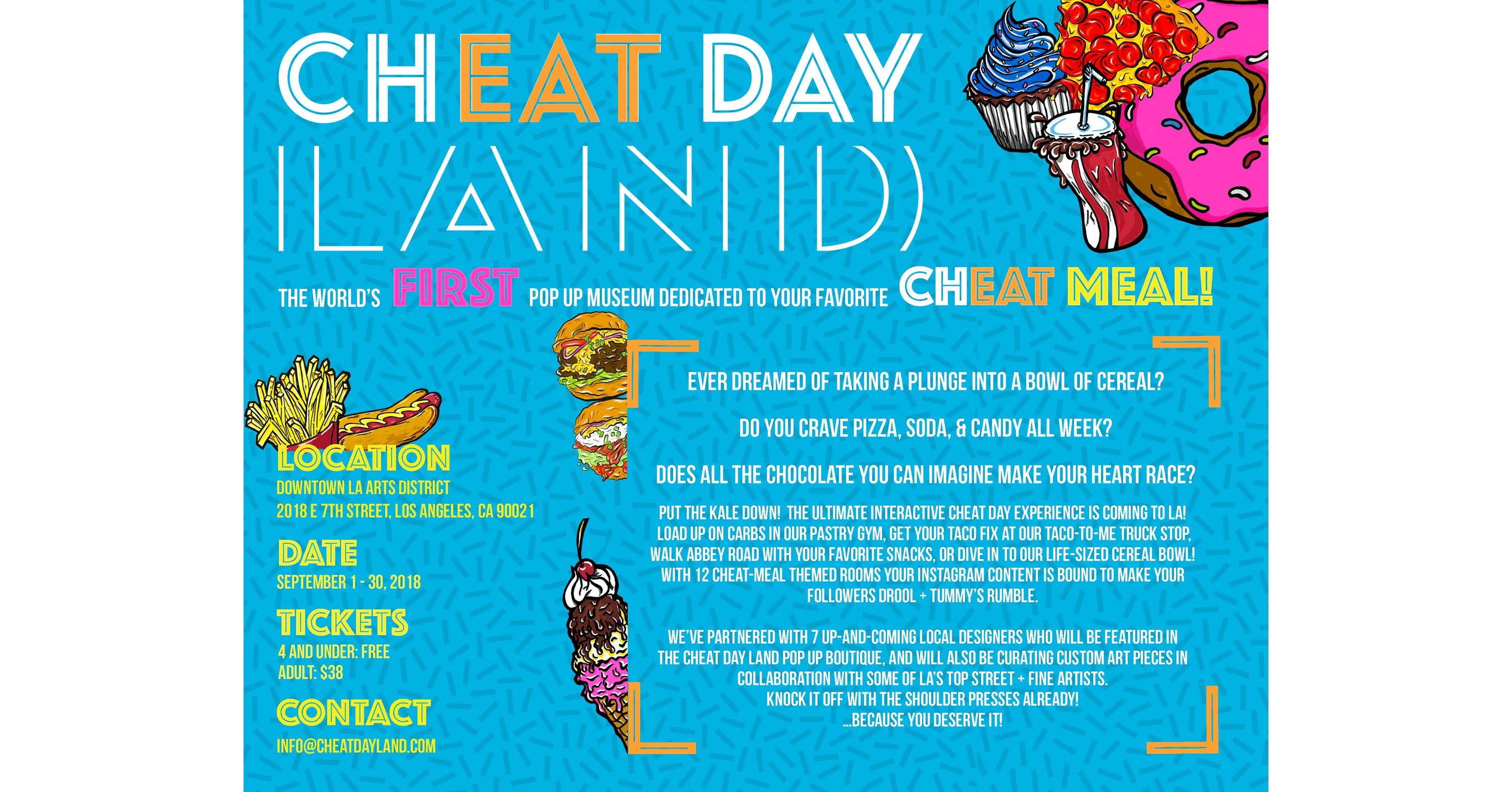 Who knew cheating could be so much fun? Get ready Los Angeles, Cheat ...