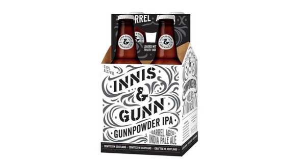 Innis & Gunn Releases Barrel-Aged Gunnpowder IPA in the USA