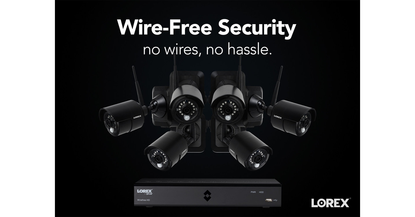 No Cables - No Hassle: Lorex Wire-Free Camera Systems on Sale