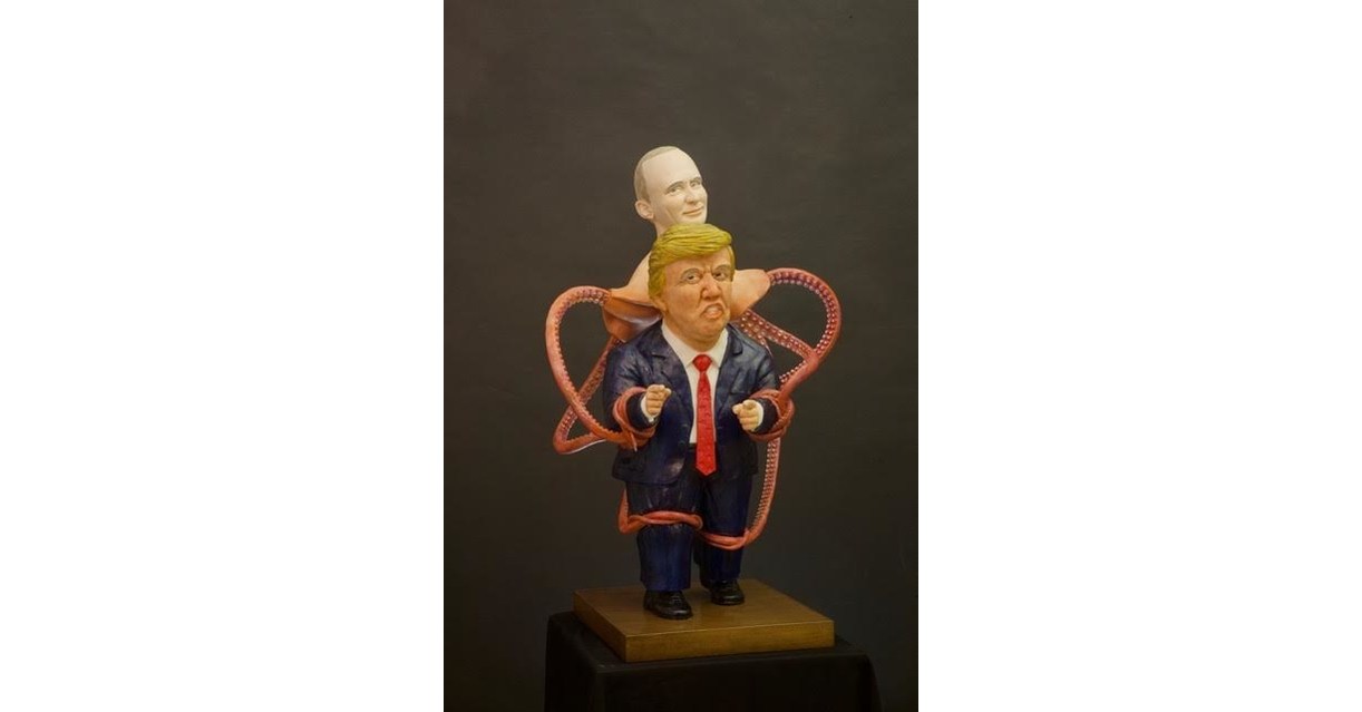 'Putin's Puppet' - a Russian-Born Artist's Perspective on Today's US ...