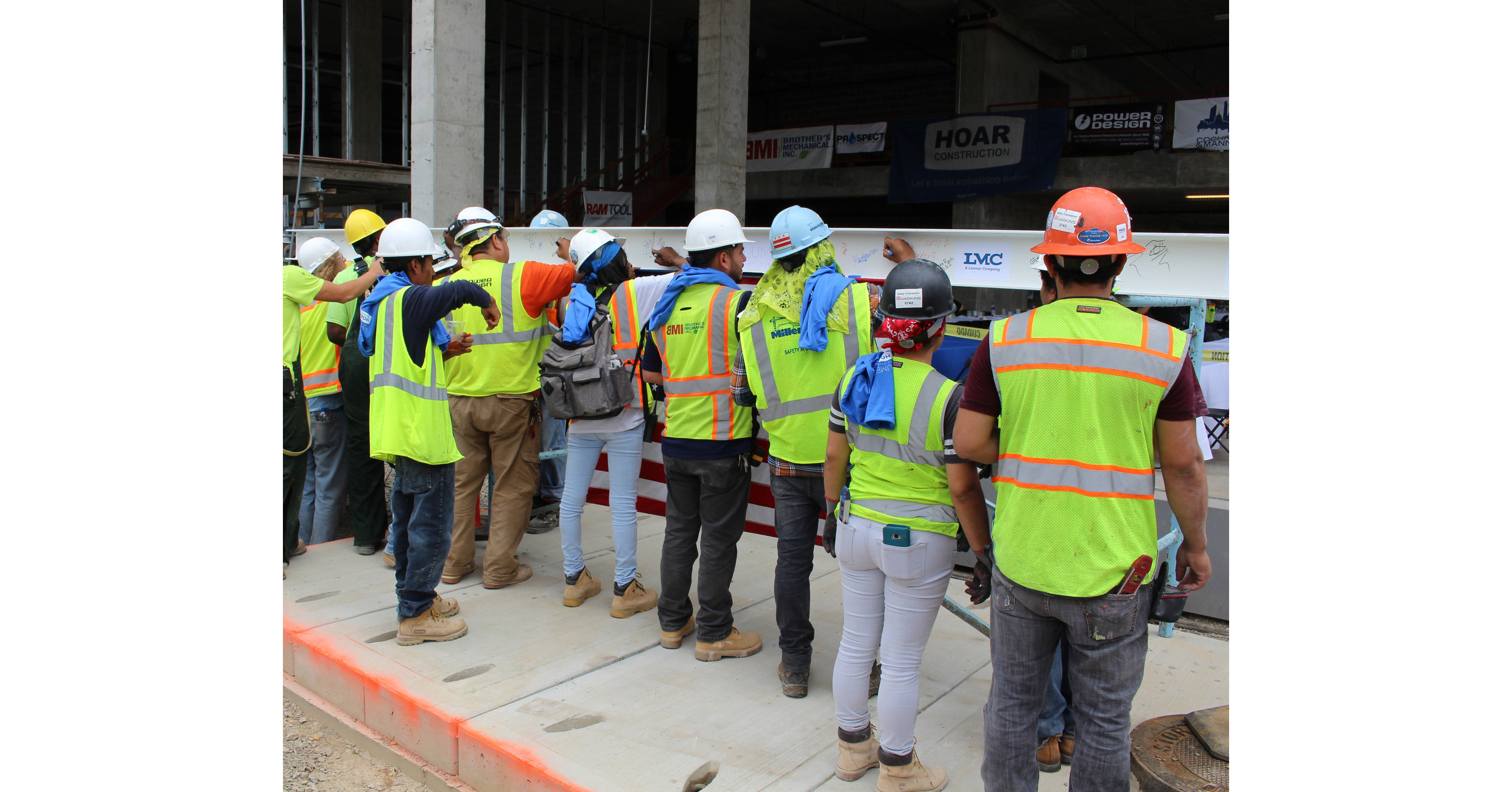 Hoar Construction And LMC Celebrate Topping Out One Of The Tallest ...