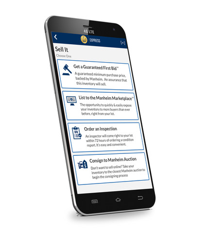 Manheim Express Launches Nationwide Mobile App Offers Dealers Fast Manheim Express Launches Nationwide Mobile App Offers Dealers Fast