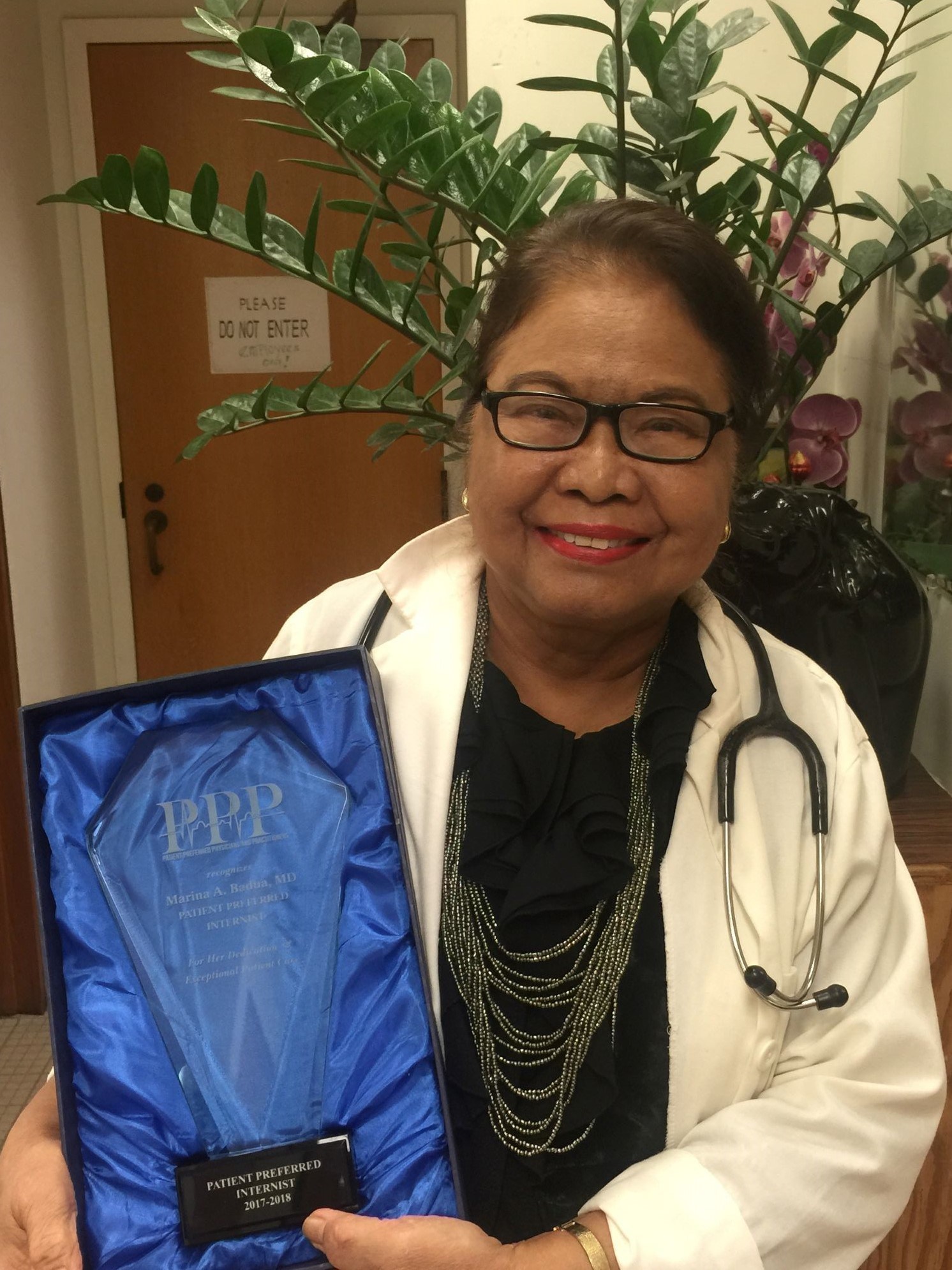 Dr. Marina A. Badua, MD is Meritoriously Named a "Patient Preferred ...