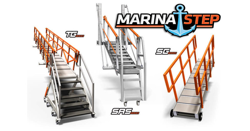 SafeRack Proudly Introduces MarinaStep, Safe Access Ramps And Gangways ...