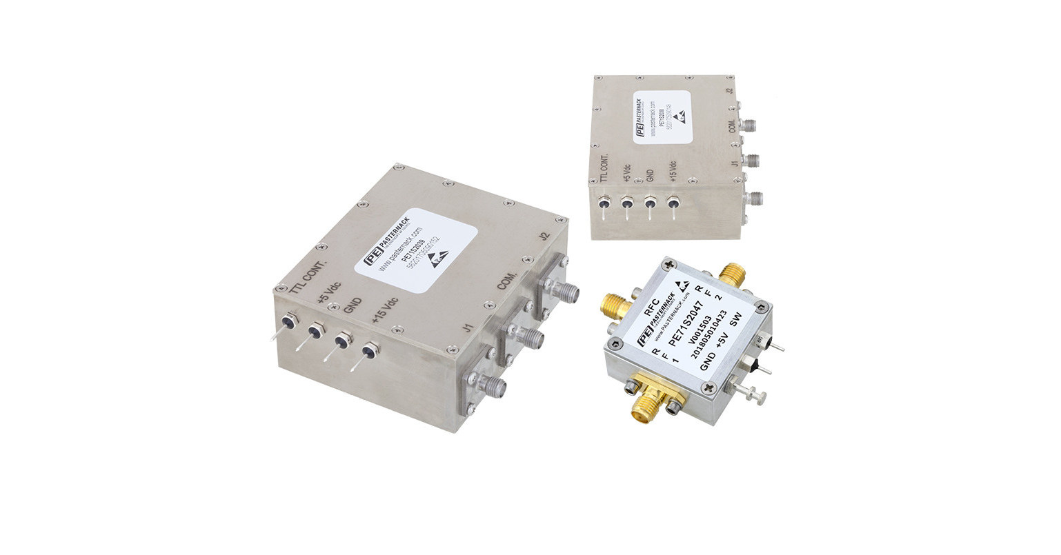 Pasternack Debuts New Line of SPDT High-Power PIN Diode RF Switches ...