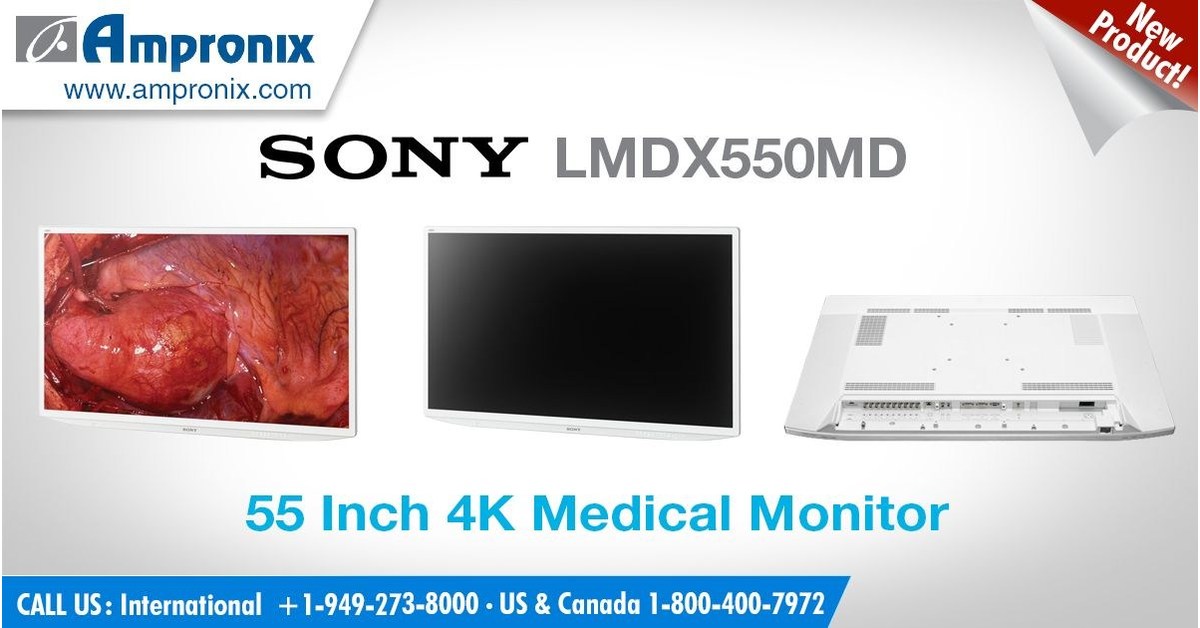 Sony's Best Selling 3D 8MP 4K Medical Monitors for 2018 Including the ...