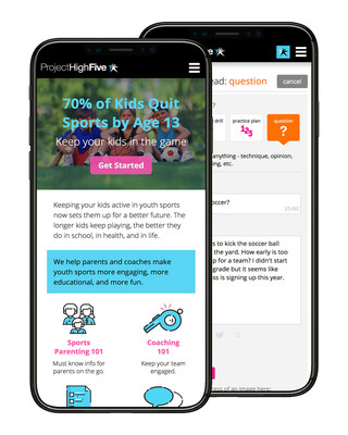 Project High Five Launches to Tackle the Growing Youth Sports Crisis