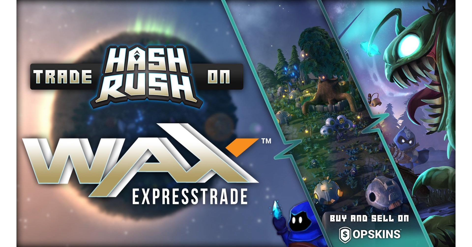 Real-Time Strategy Game "Hash Rush" Partners with WAX and OPSkins ...