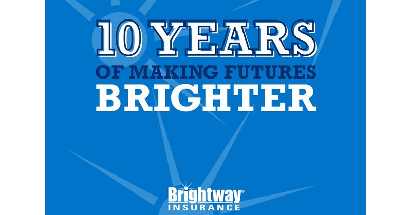 Brightway Insurance celebrates 10 years of making futures brighter