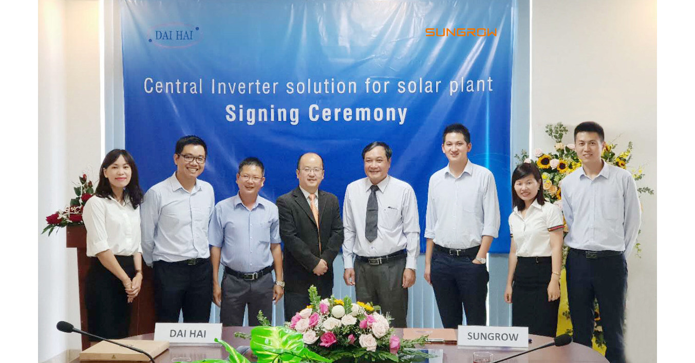 Sungrow to supply inverters to 100 MWp Vietnam solar project