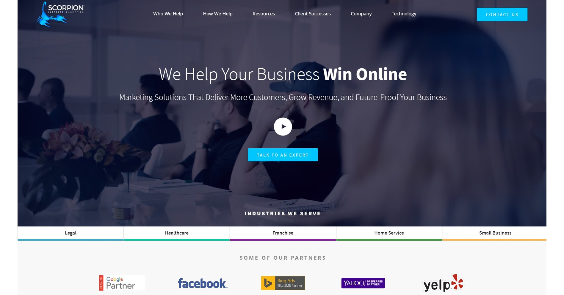 Scorpion Launches Beautiful Website Redesign